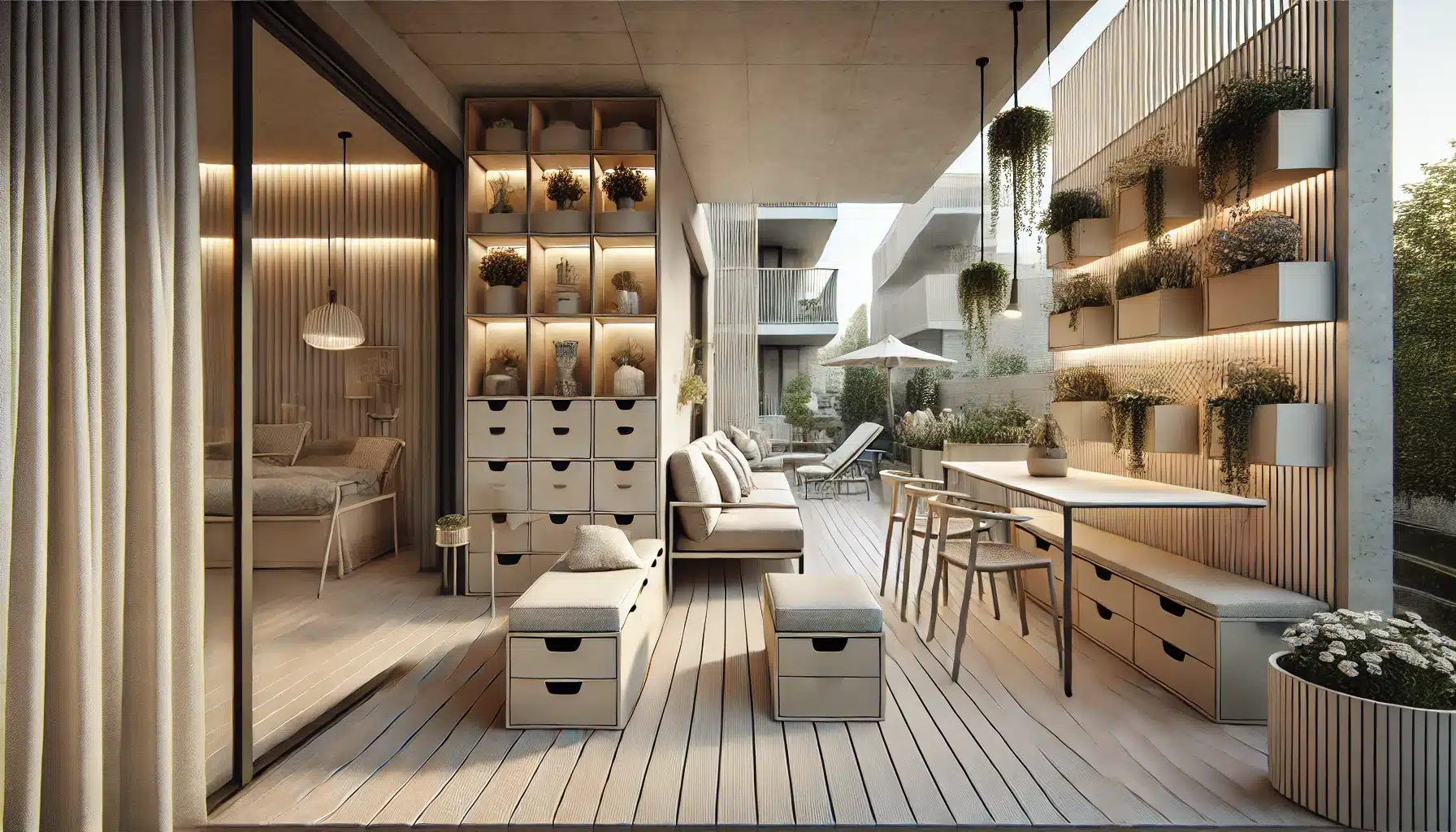 Ideas ingeniosas espacios pequeños decks modernos | Everdeck