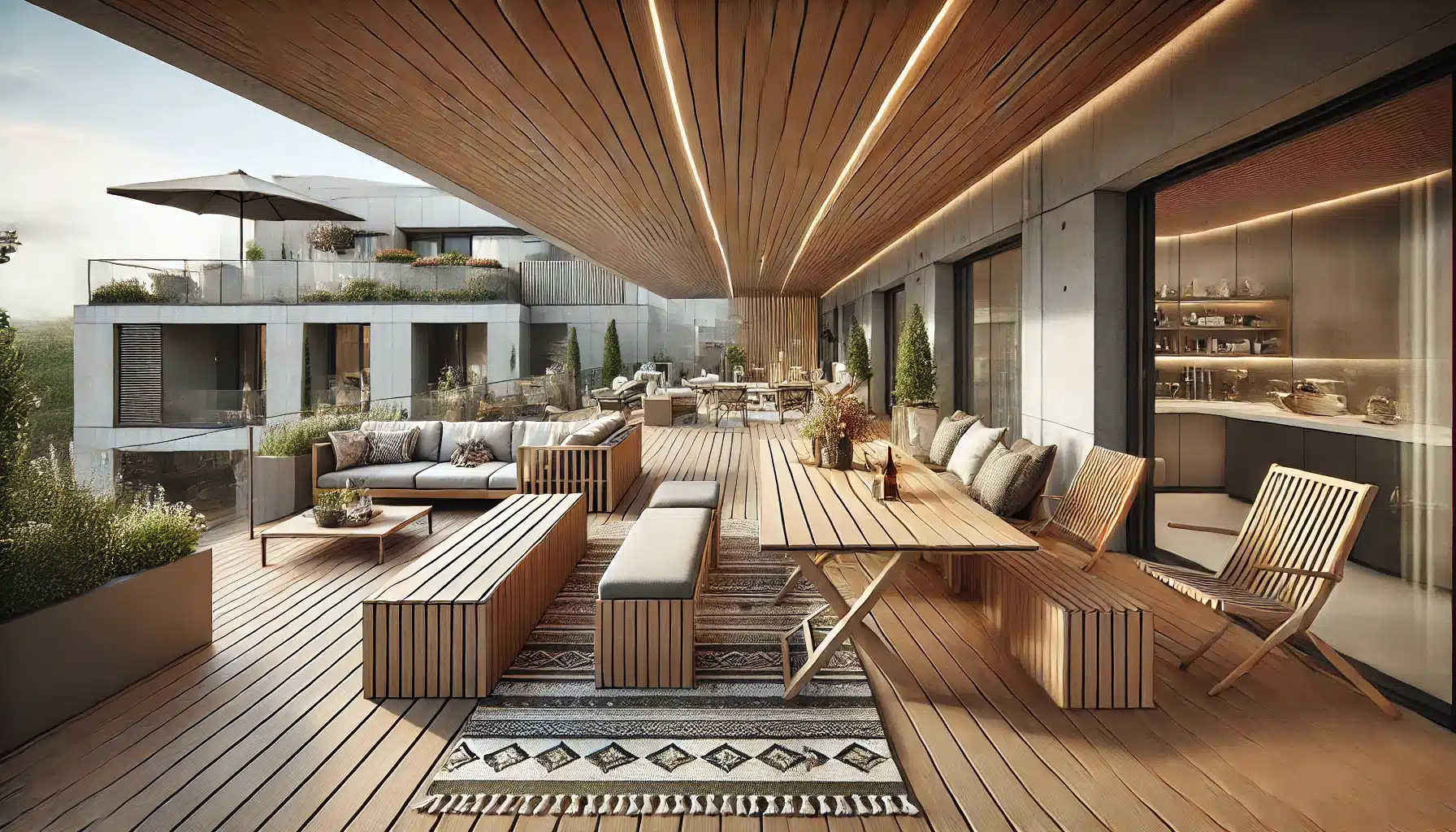 Ideas ingeniosas espacios pequeños decks modernos | Everdeck